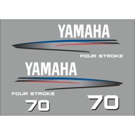 Yamaha 70 PK 2002-2006 Sticker Set | Allesmarine.nl