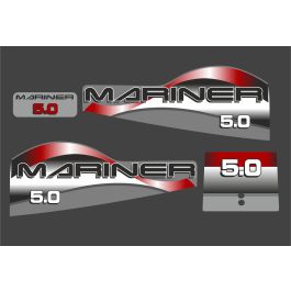 Mariner 5 PK 2004-2015 Sticker Set | Allesmarine.nl