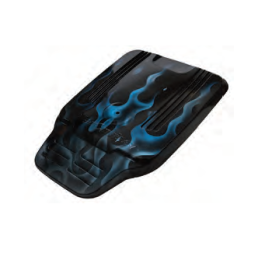 ENGINE COVER - BLUE FLAME 8M0079198 | Allesmarine.nl
