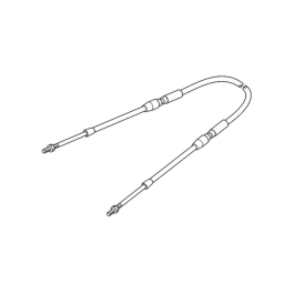 Volvo Penta Control Cable Type 333 L = 5,25 M (21633489) | Allesmarine.nl