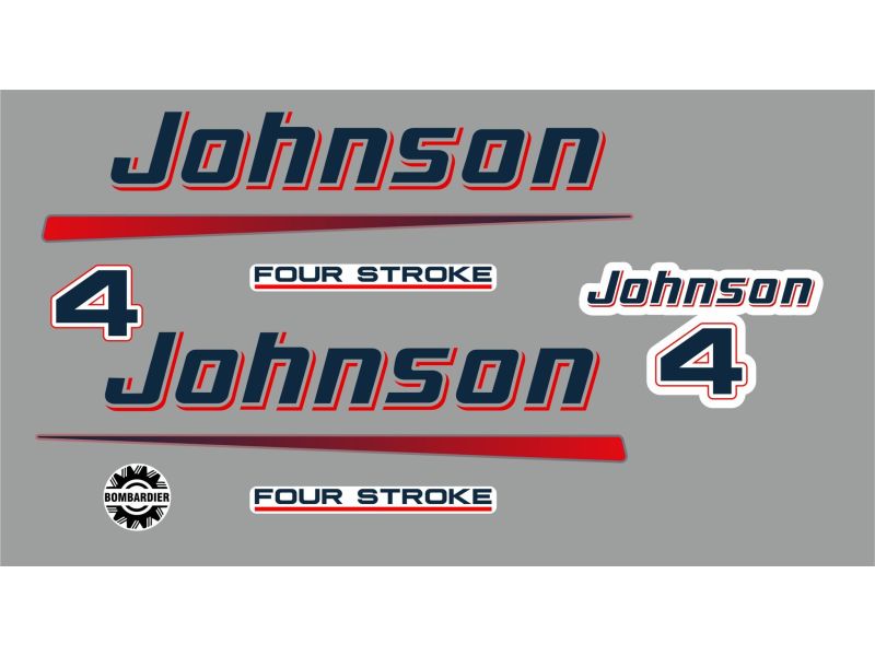 Johnson 4 PK 2002-2006 Sticker Set | Allesmarine.nl