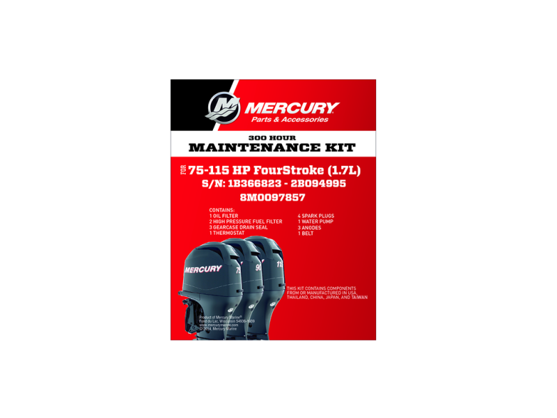 Mercury Service Kit 75-115 PK EFI (8M0097857) | Allesmarine.nl
